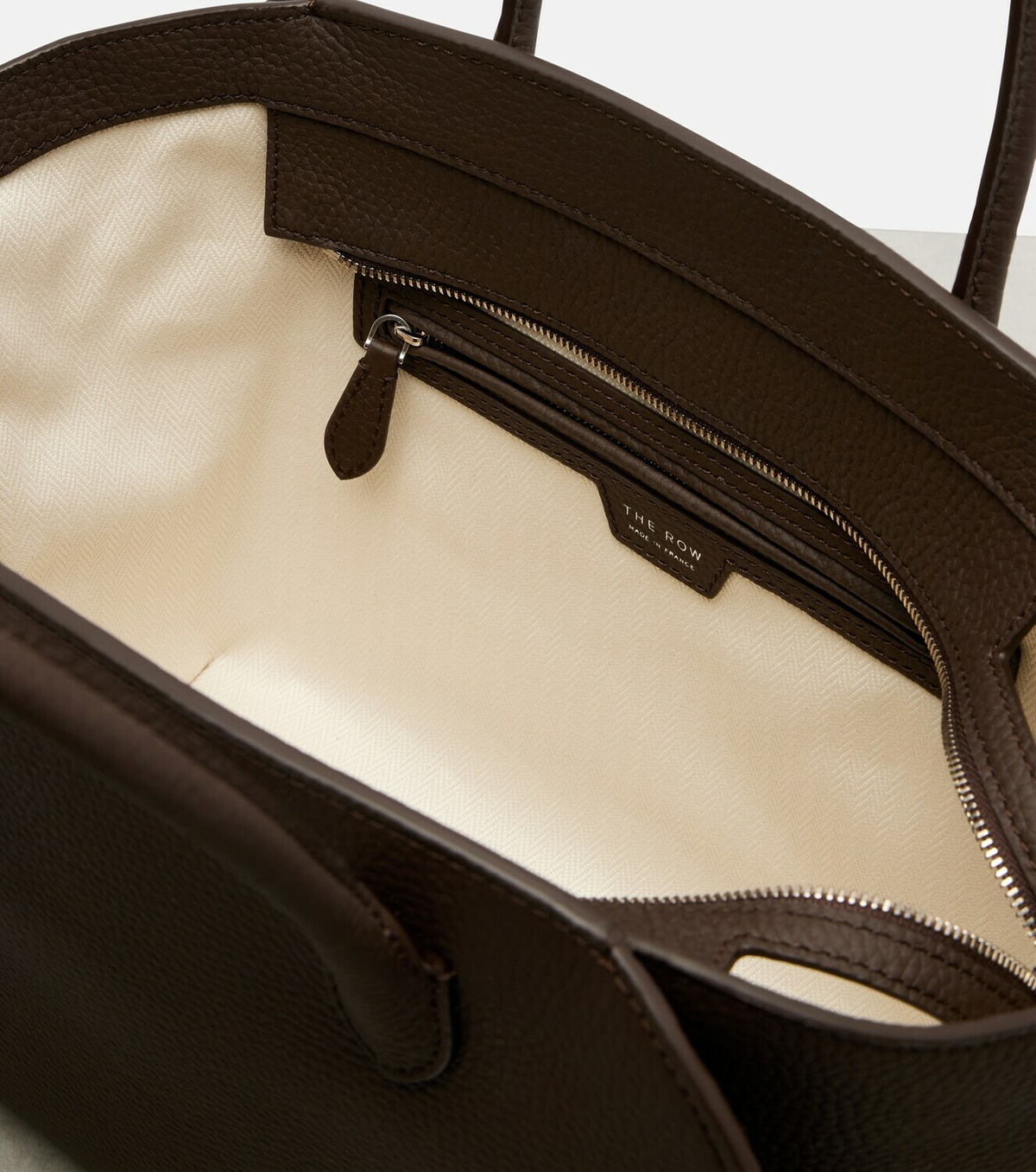 The Row Marlo 12 leather tote bag The Row