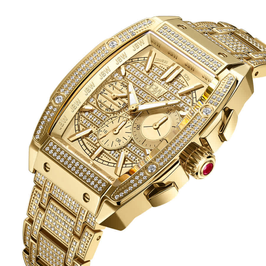 JBW Platinum Series Gold-tone Dial Mens Watch PS570A JBW