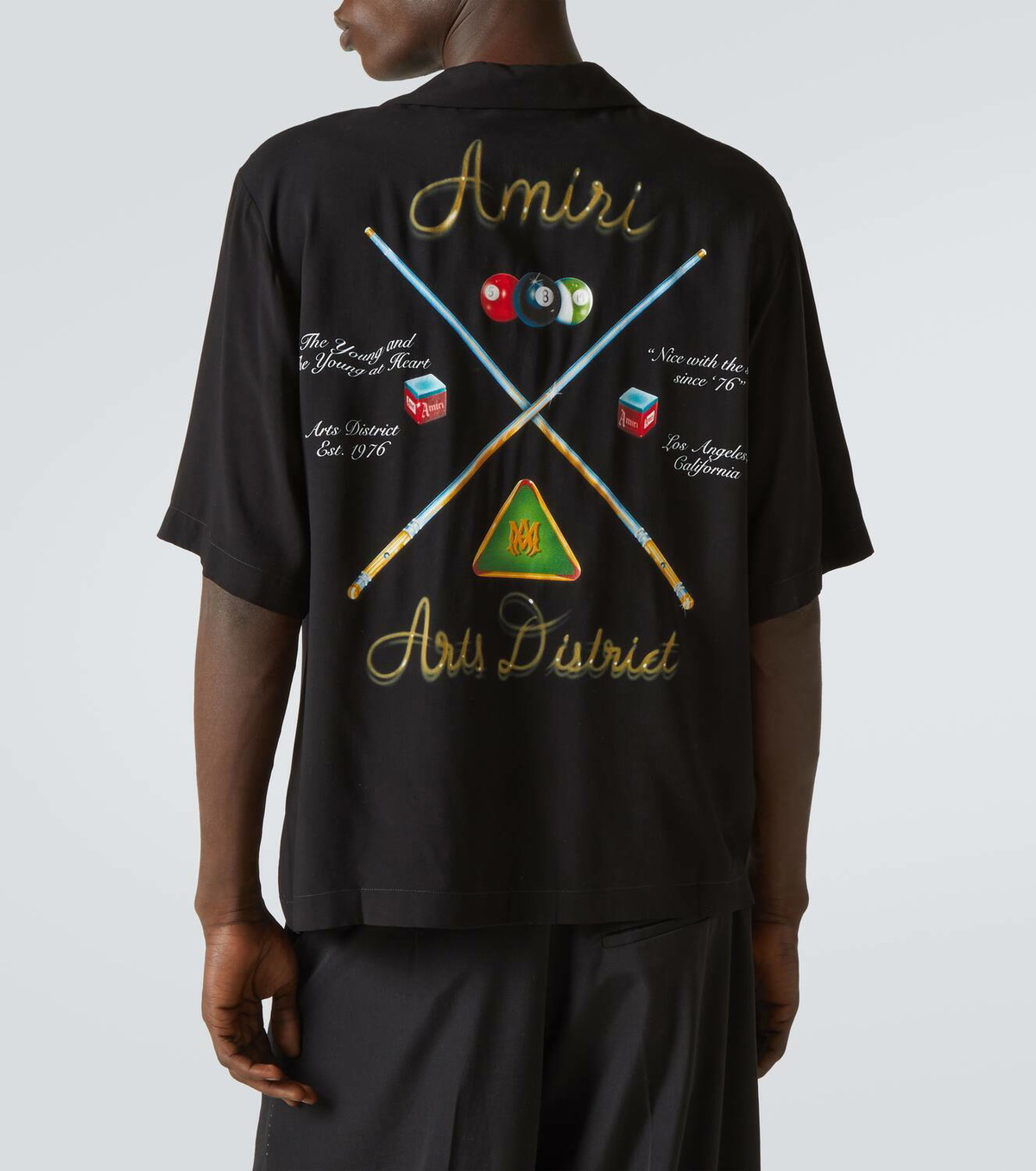 Amiri Pool Cue printed shirt Amiri