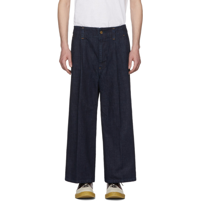 Wheir Bobson Indigo Baggy Jeans Wheir Bobson