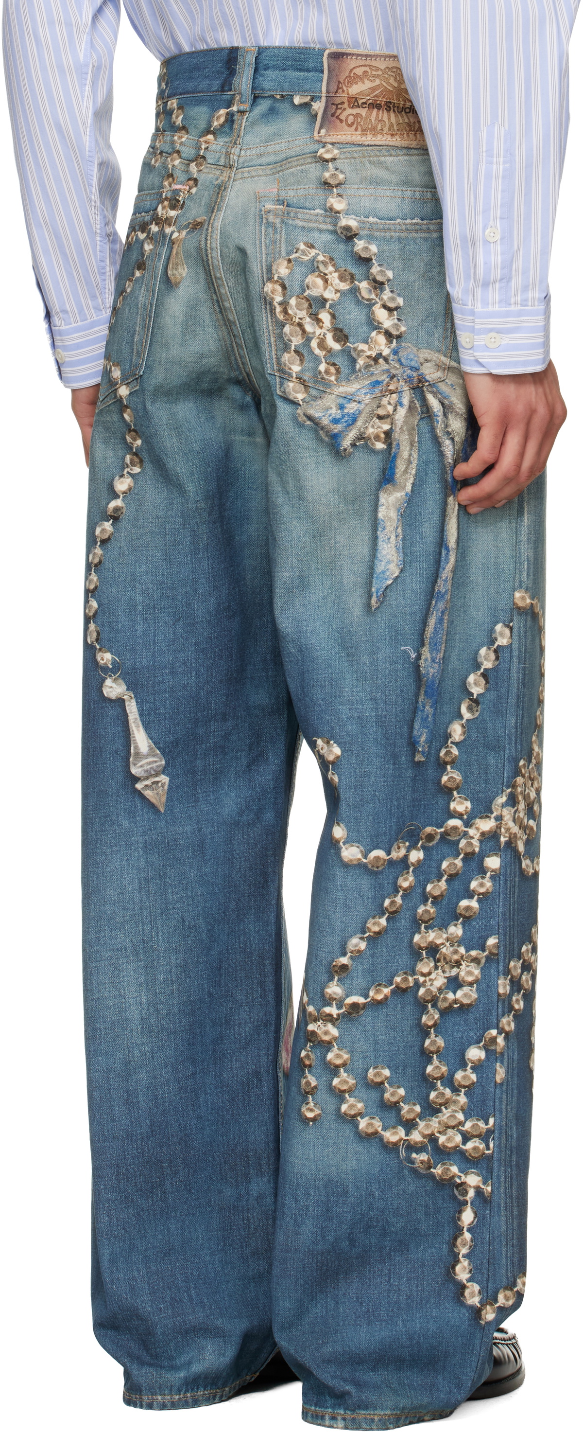 Acne Studios Blue Loose Fit 1981 Jeans Acne Studios