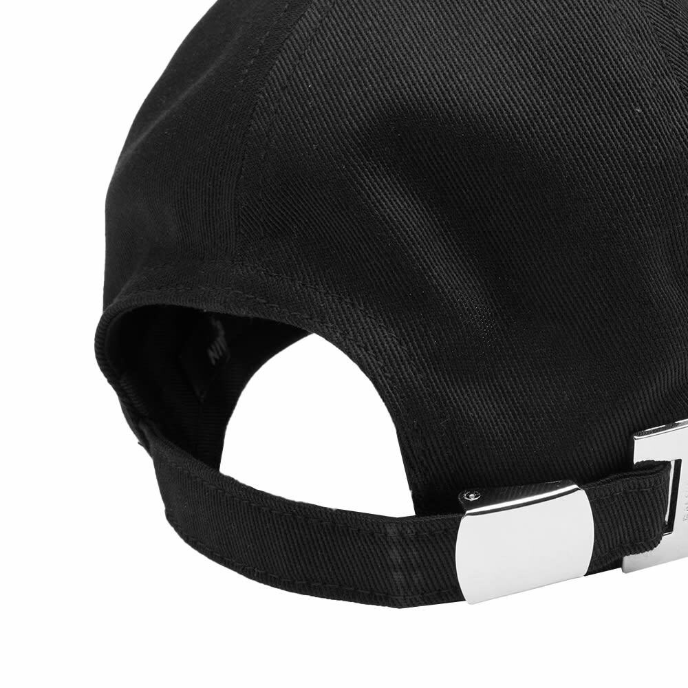 Balmain Men's Cotton Cap in Black/White Balmain