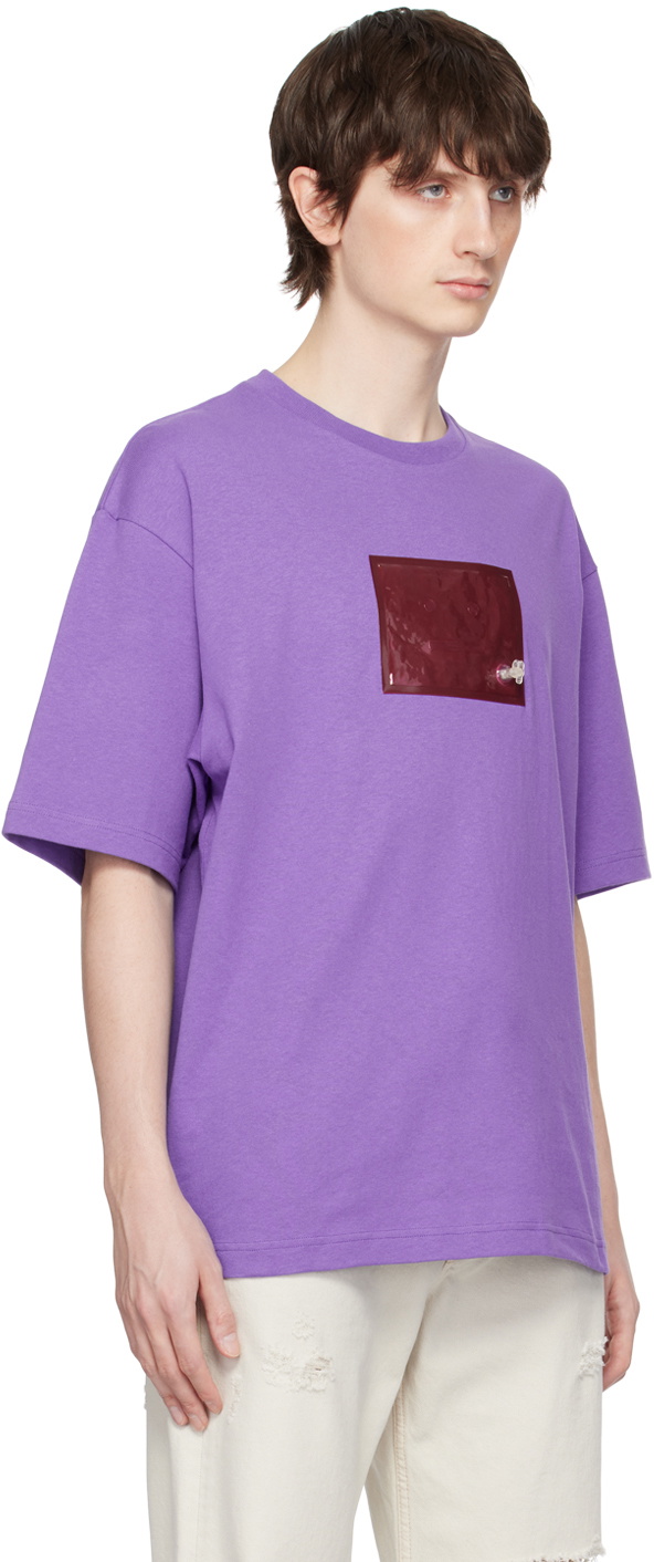 Acne Studios Purple Inflatable T-Shirt Acne Studios