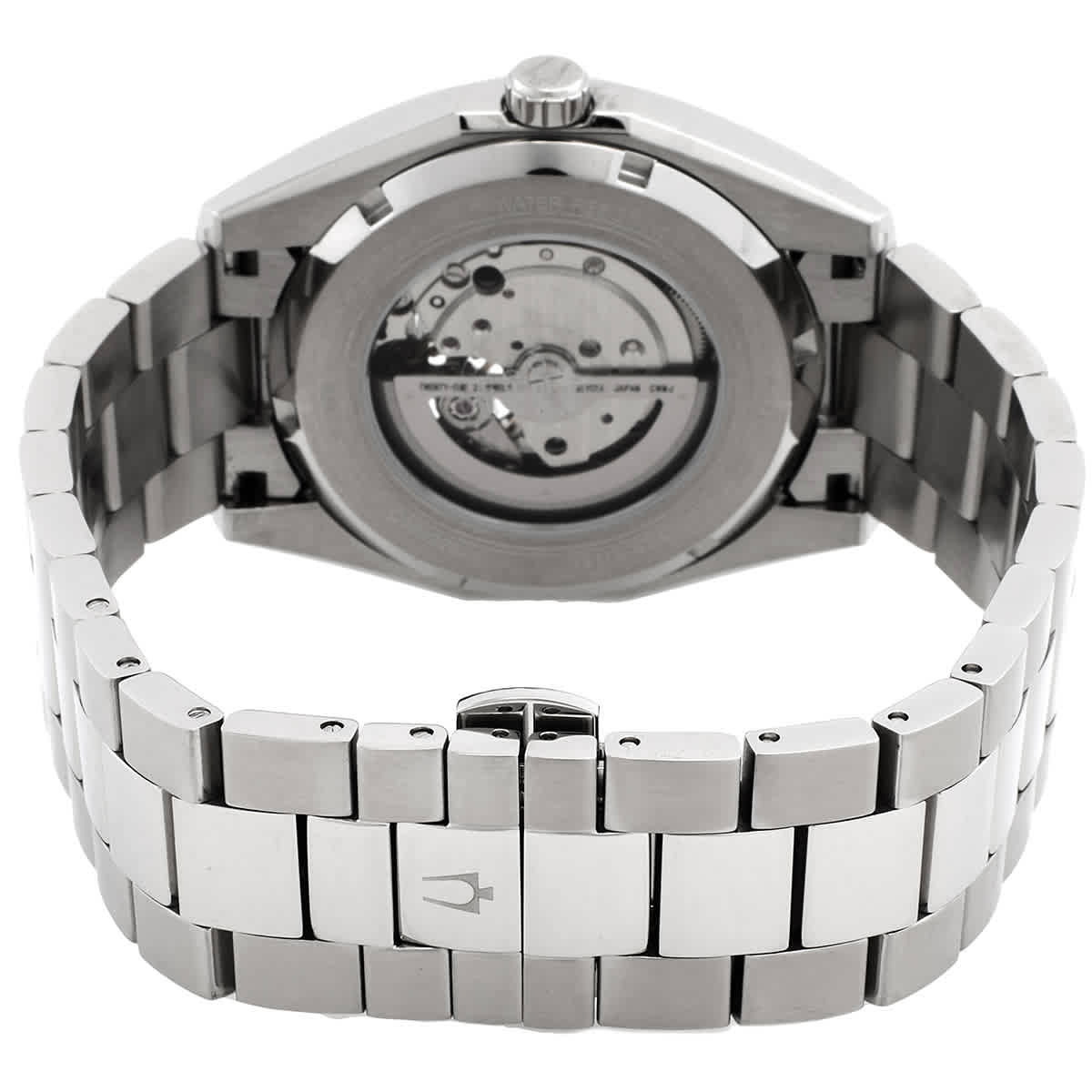 Bulova Surveyor Automatic Blue Dial Mens Watch 96A275 Bulova