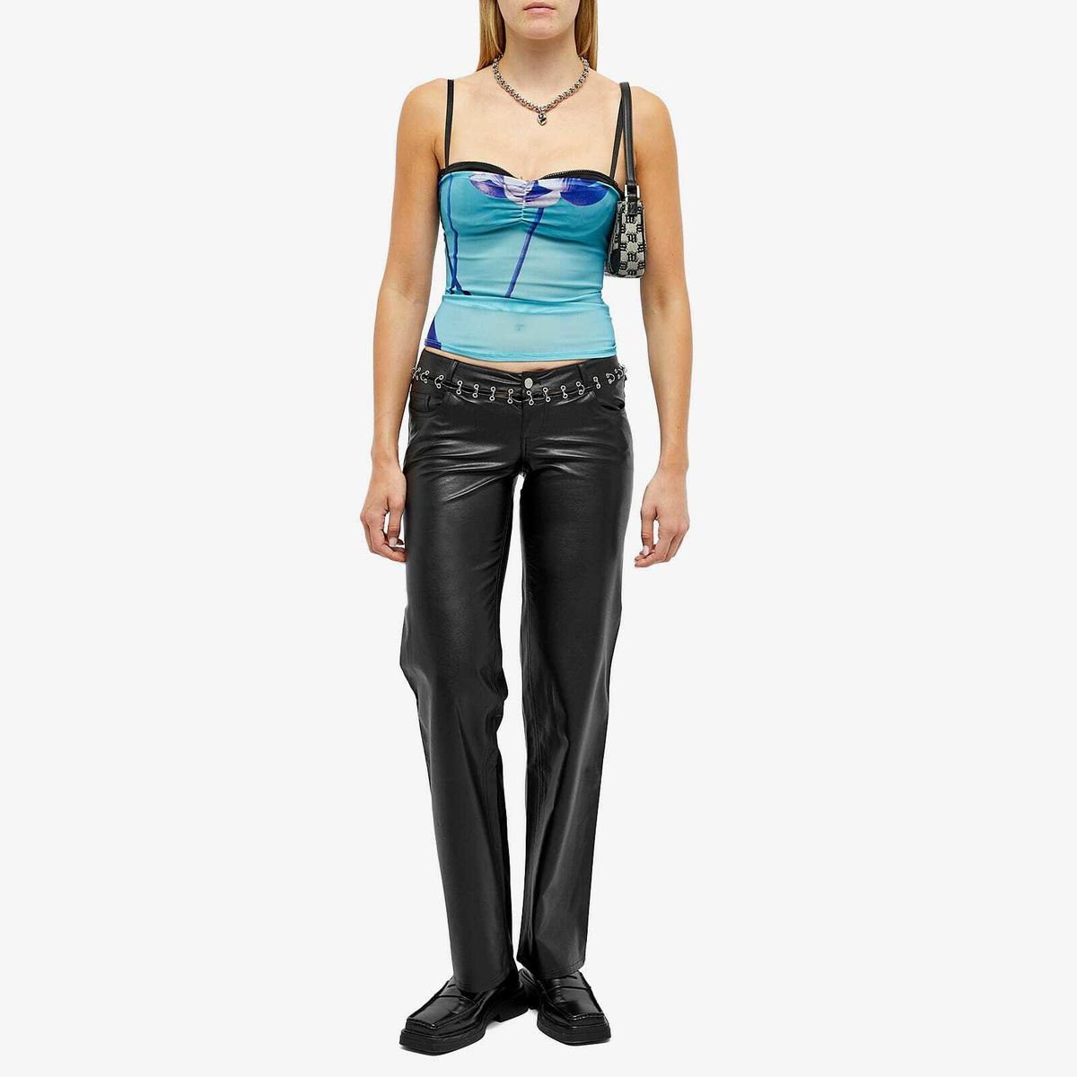 Miaou Women's Enzo Top in Blue Lotus Miaou