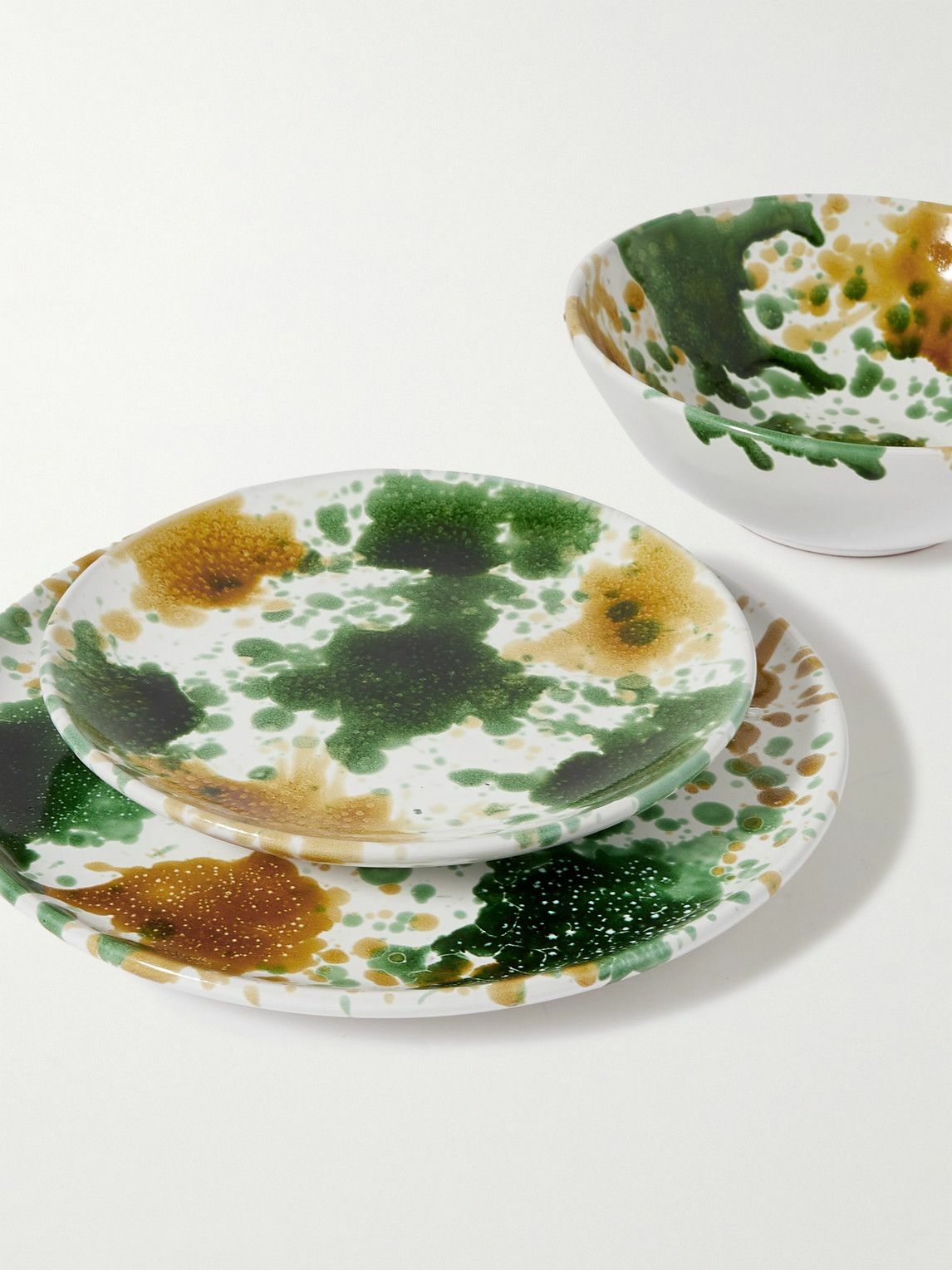 The Conran Shop - Modella 27cm Splattered Ceramic Dinner Plate The ...