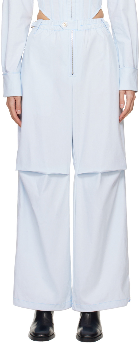 Dion Lee Blue Flight Trousers Dion Lee