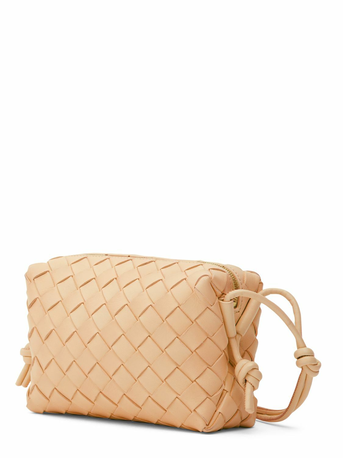 BOTTEGA VENETA - Mini Loop Intrecciato Leather Camera Bag Bottega Veneta