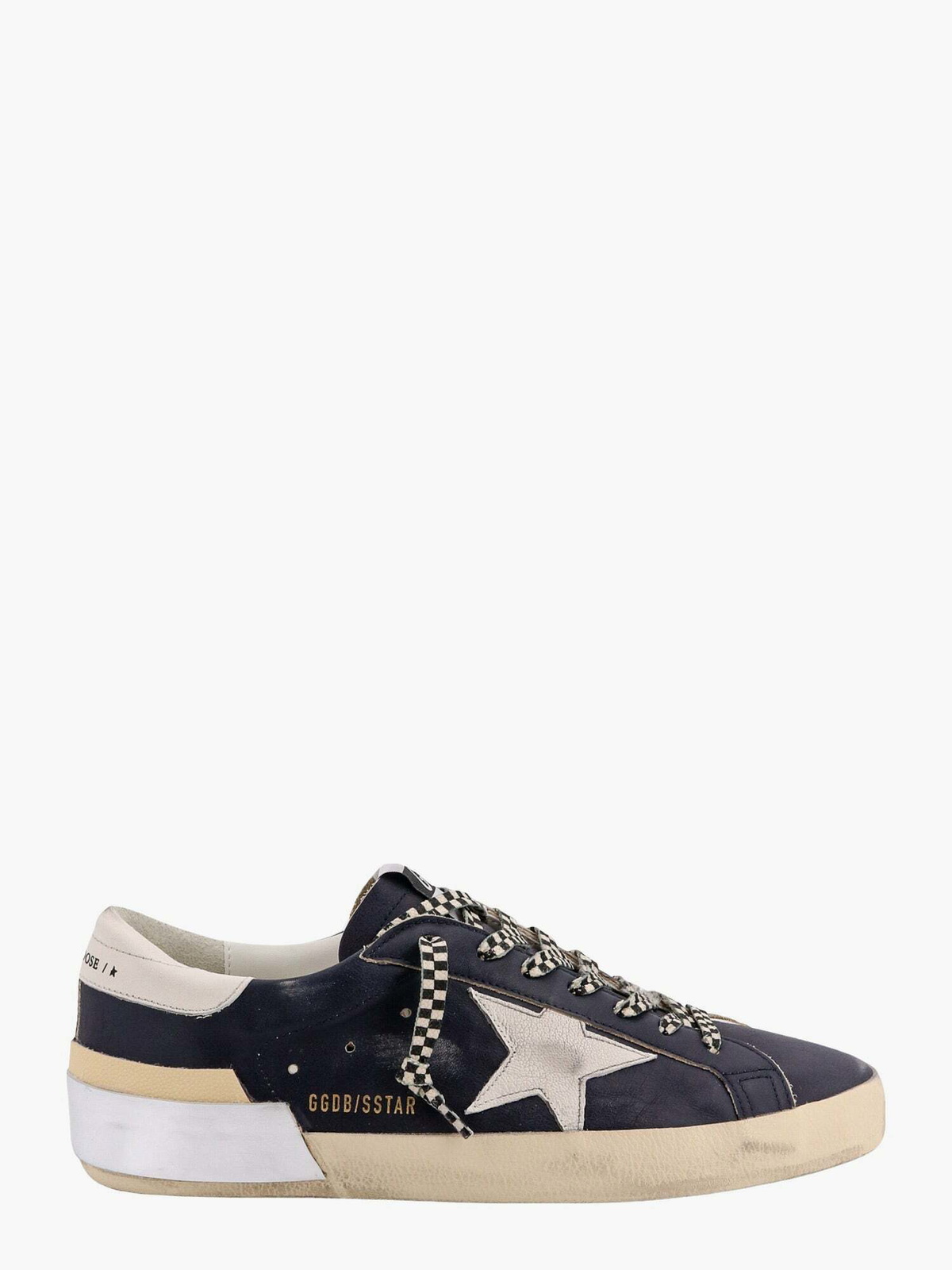 Golden Goose Deluxe Brand Superstar Blue Mens Golden Goose Deluxe Brand