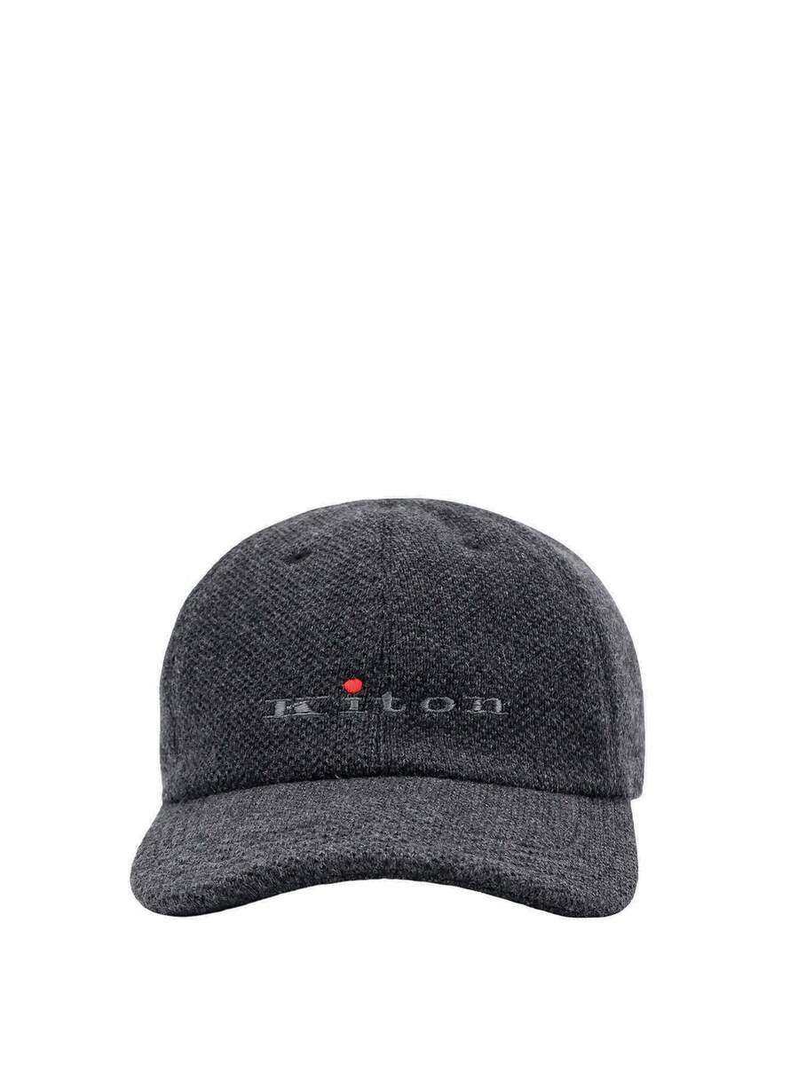 Kiton Ciro Paone Hat Grey Mens Kiton