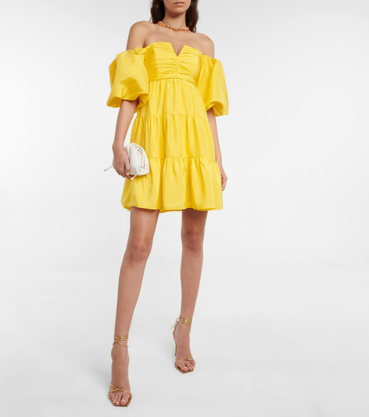 Rebecca Vallance Izzy silk taffeta minidress Rebecca Vallance