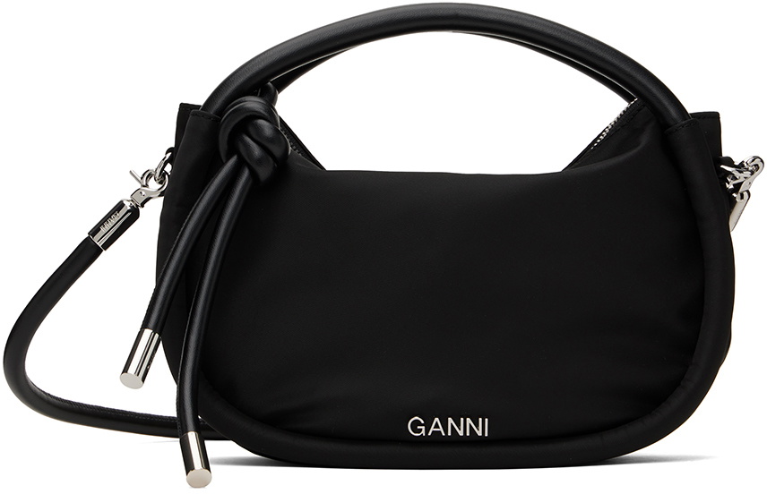 GANNI Black Knot Mini Bag GANNI