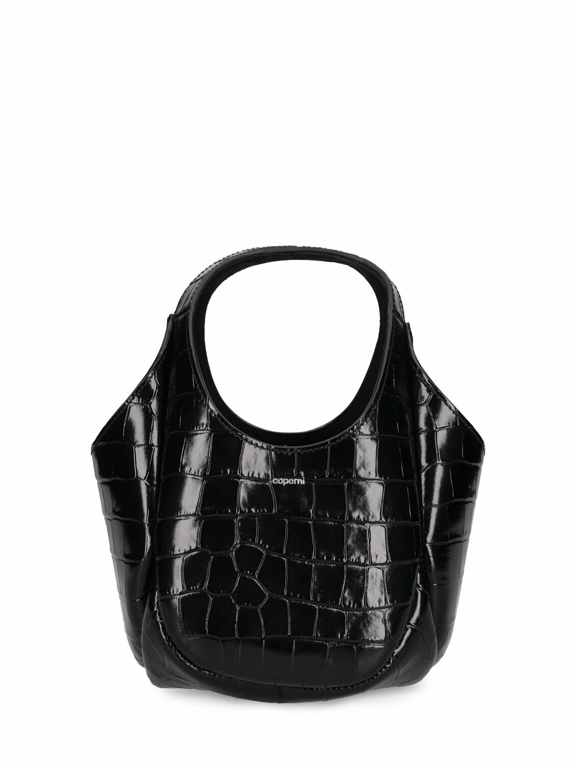 COPERNI - Mini Swipe Bucket Embossed Leather Bag Coperni