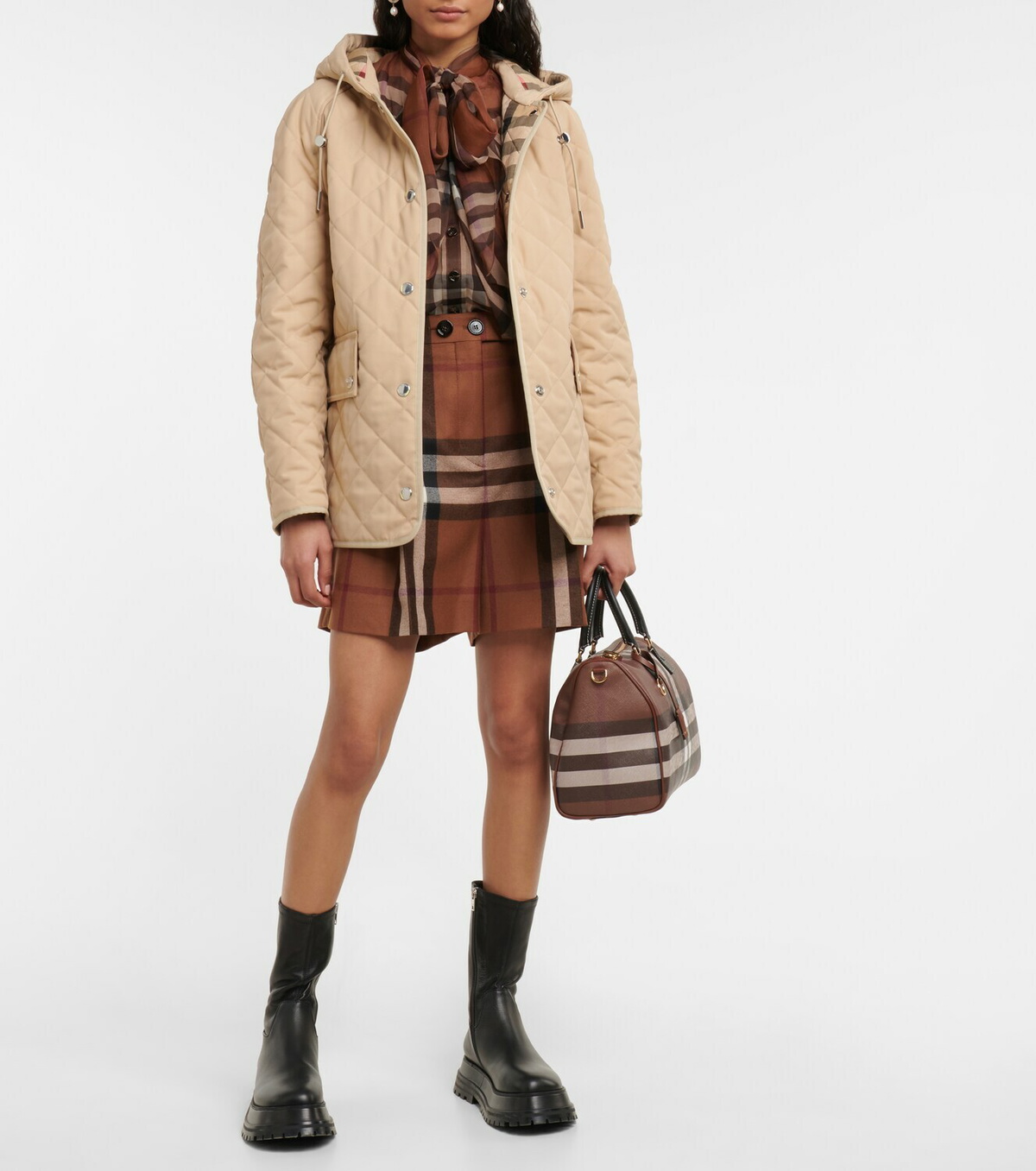 Burberry - Quilted coat Burberry