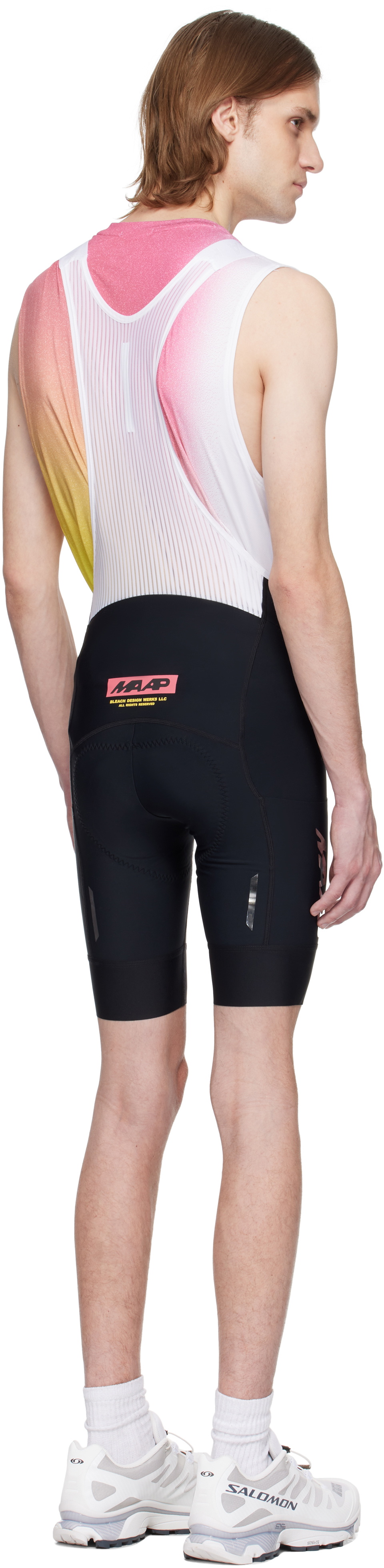 MAAP Black Bleach Design Werks Edition Team Evo Cargo Bib MAAP