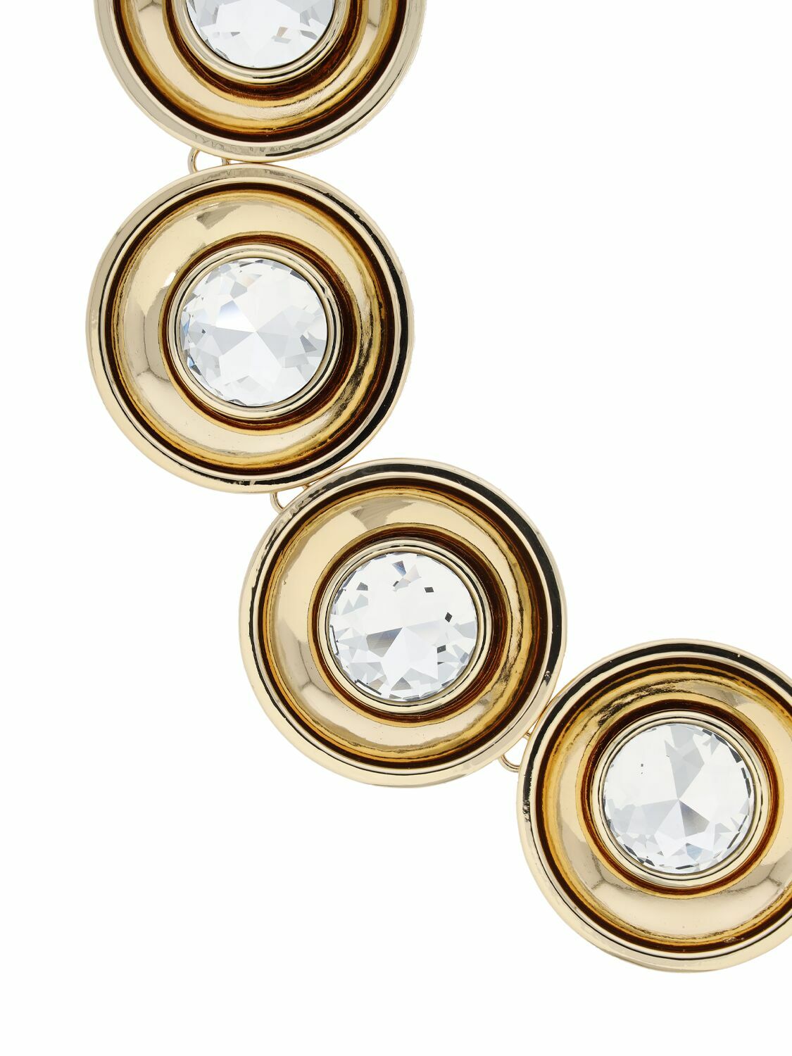 AREA - Medallion Choker W/ Crystals AREA