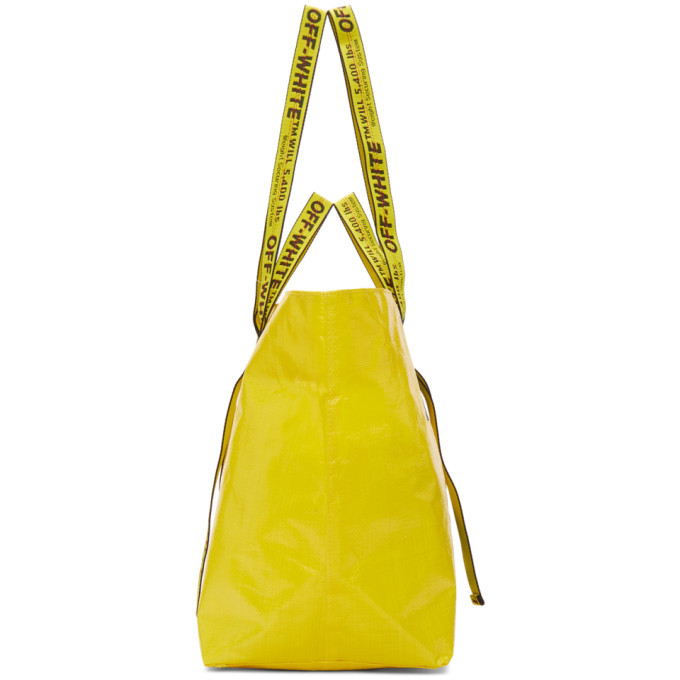 Off-White Yellow Arrows Tote Off-White