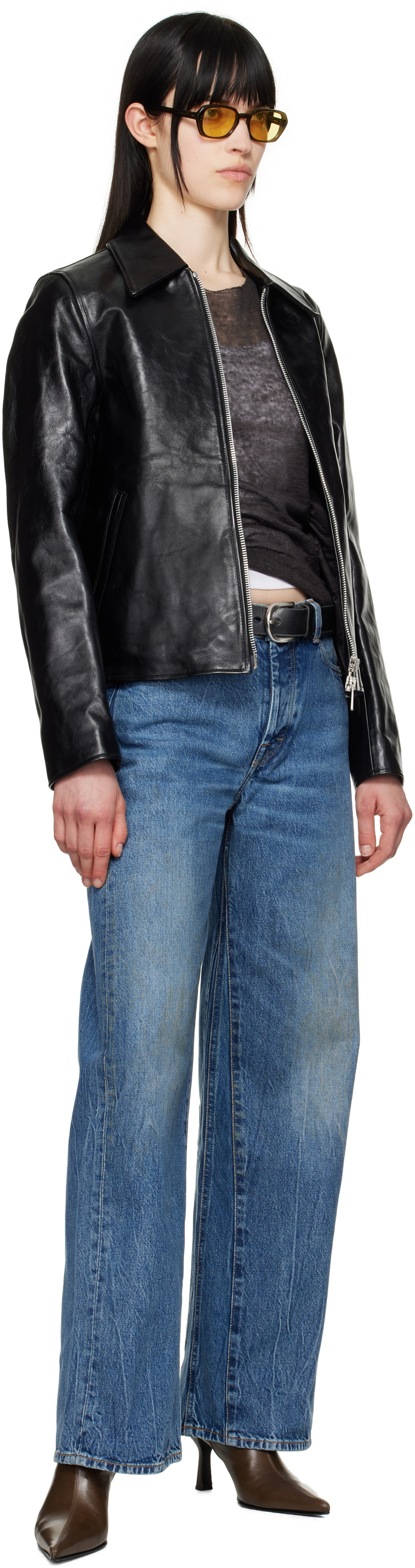 OUR LEGACY Black Star Fall Belt Our Legacy