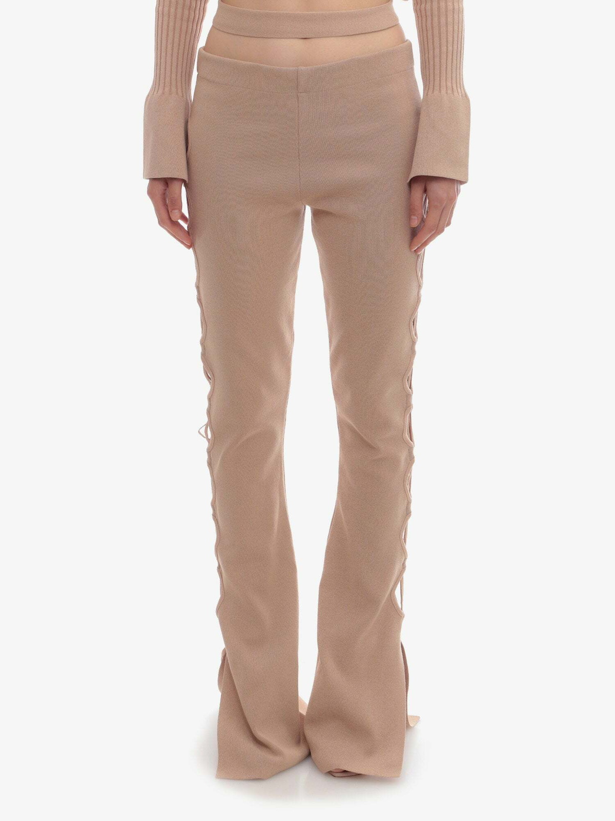 Andrea Adamo Trouser Neutrals Womens Andrea Adamo