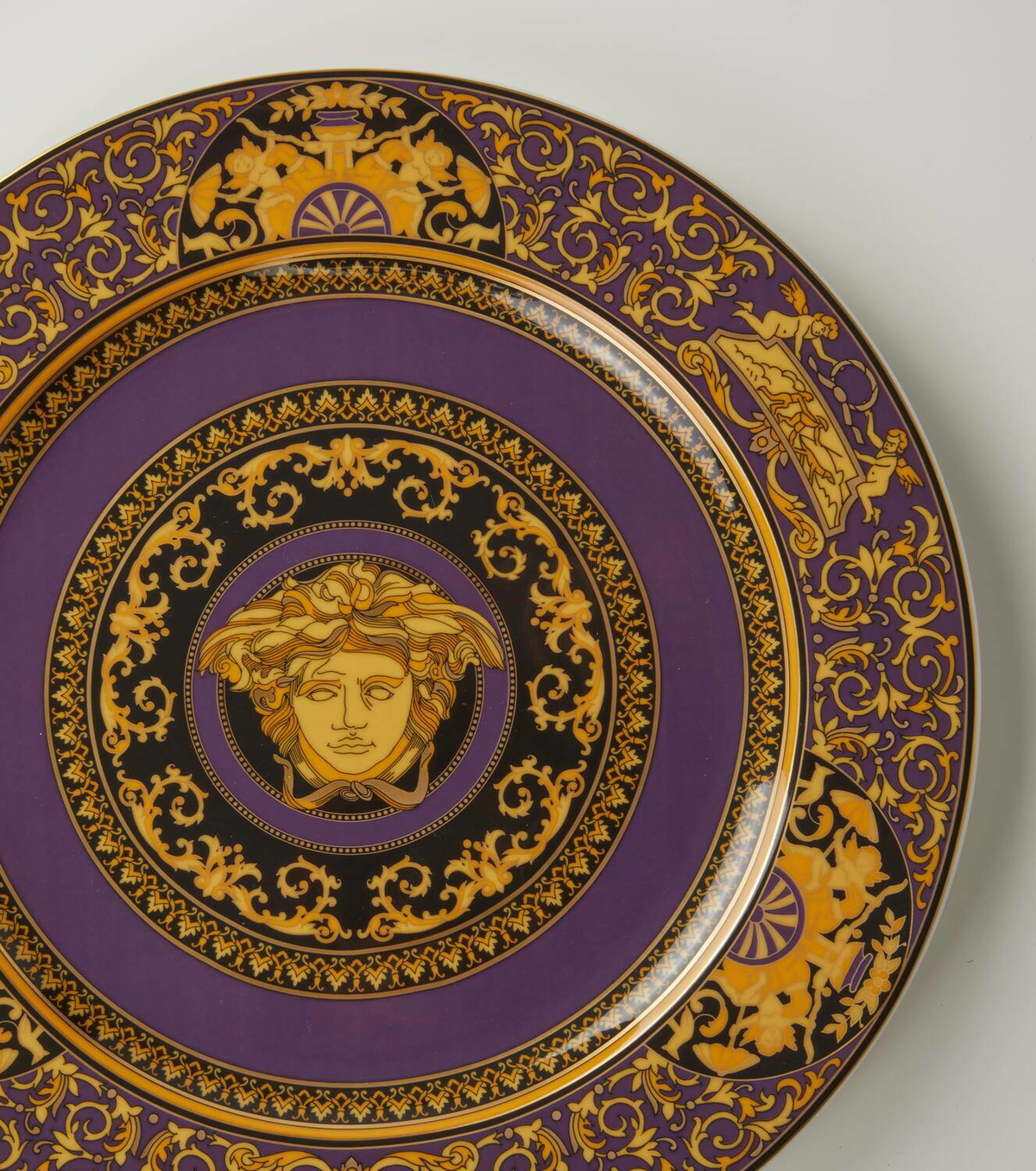 Versace Home Medusa service plate Versace