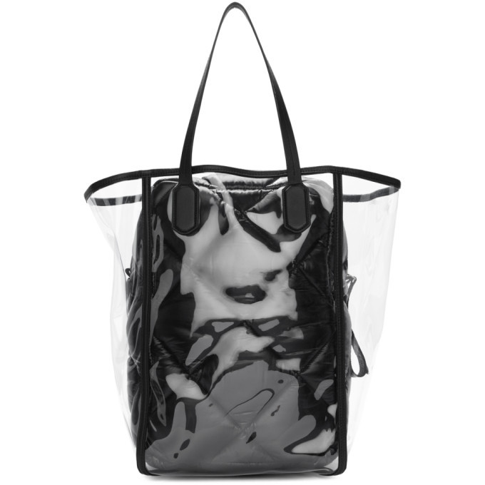 Moncler Genius 2 Moncler 1952 Transparent and Black Quilted Interior ...