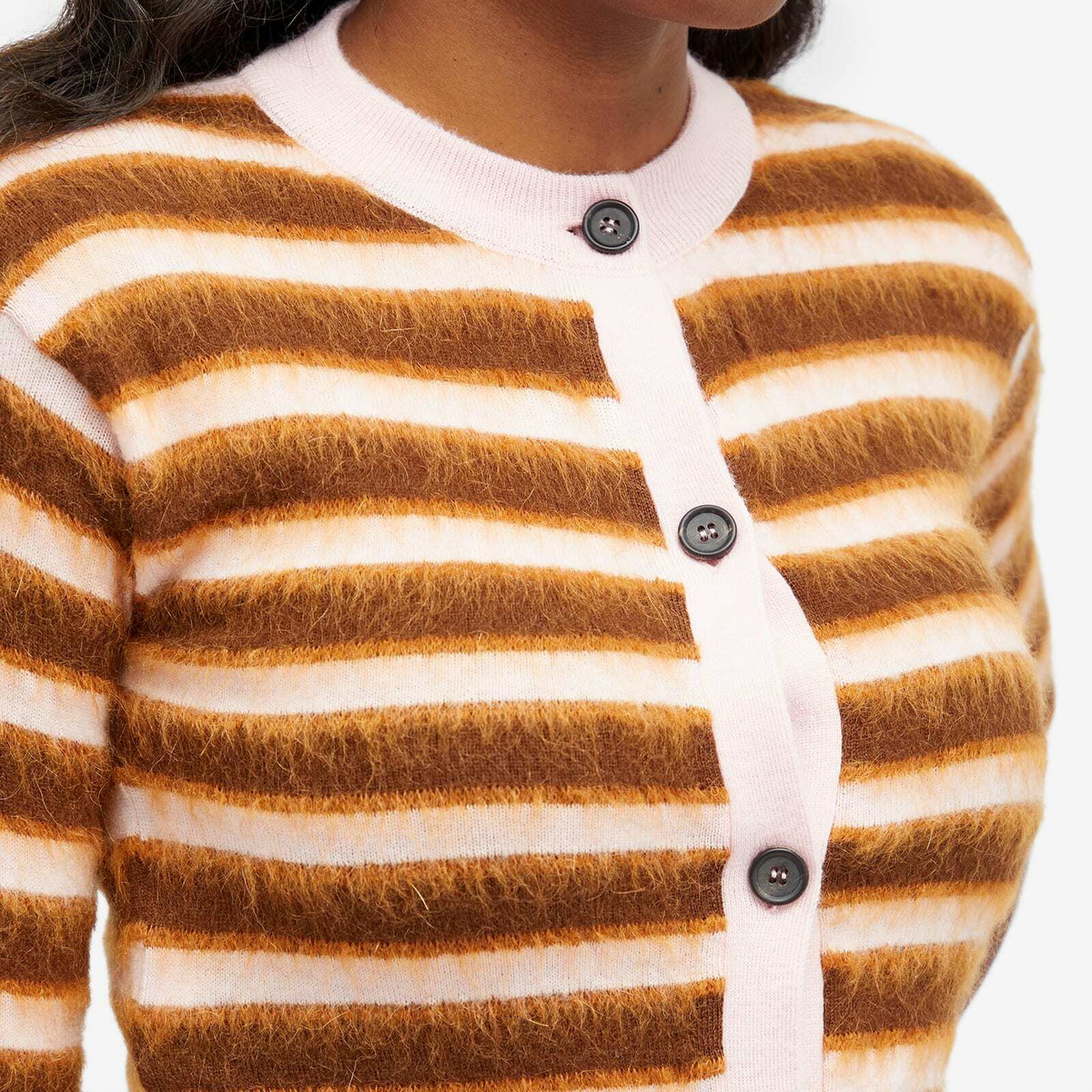 Marni Women's Cardigan in Pink Gummy Marni