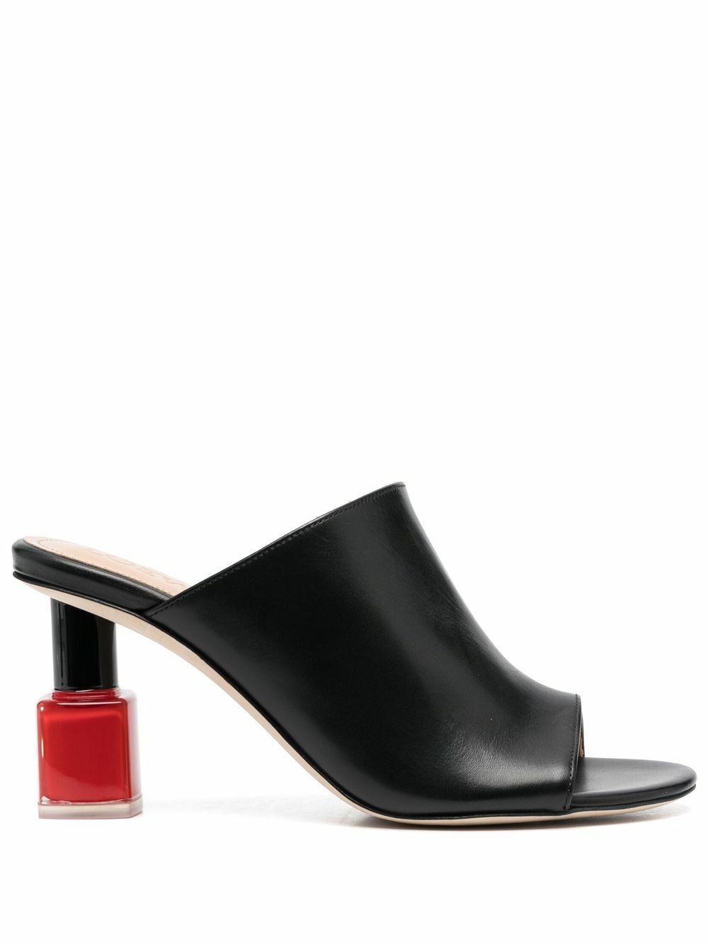 LOEWE - Leather Heel Mules Loewe