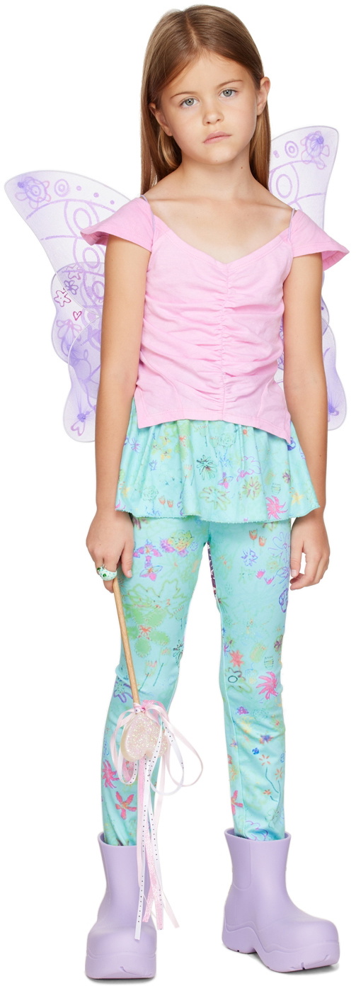 Collina Strada SSENSE Exclusive Kids Purple Fairy Wings Collina Strada