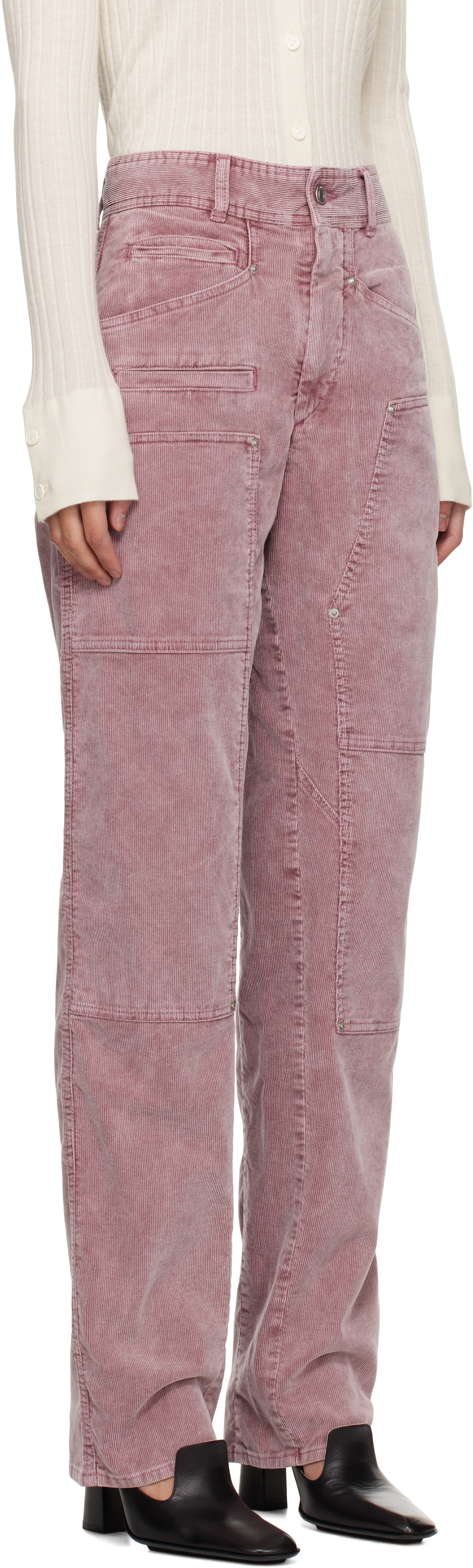 Isabel Marant Etoile Pink Lois Trousers Isabel Marant Etoile