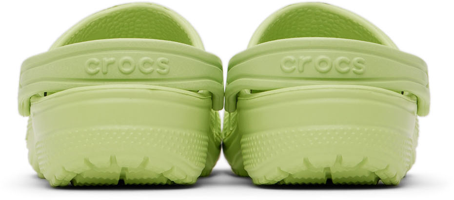 Crocs Kids Green Classic Clogs Crocs
