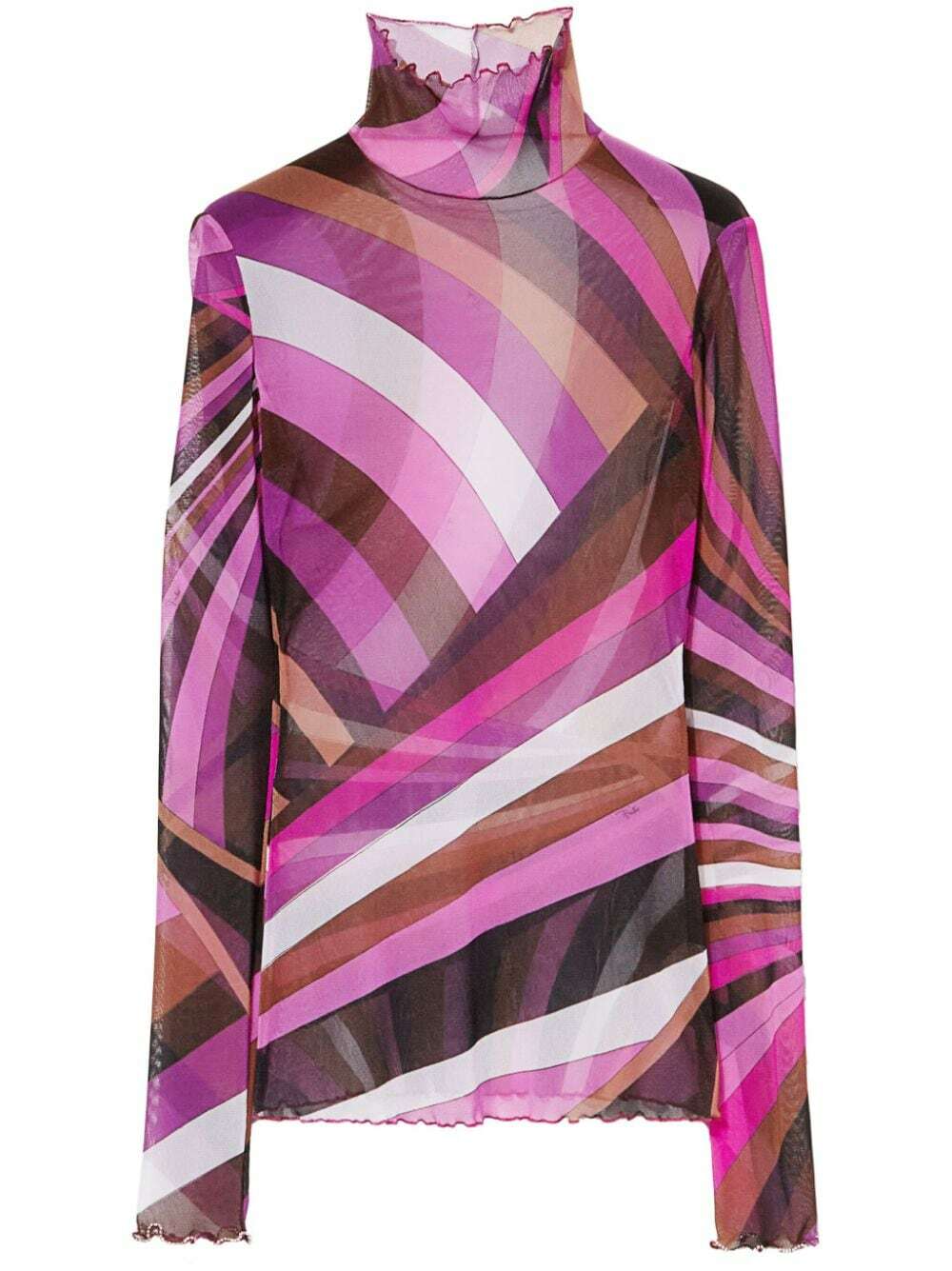 PUCCI - Printed High-neck Top Emilio Pucci