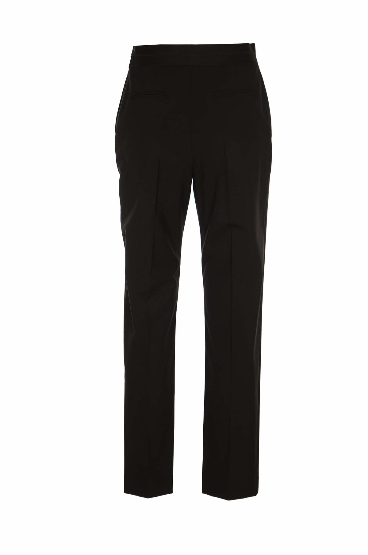 MSGM Logo Fitted Trousers MSGM