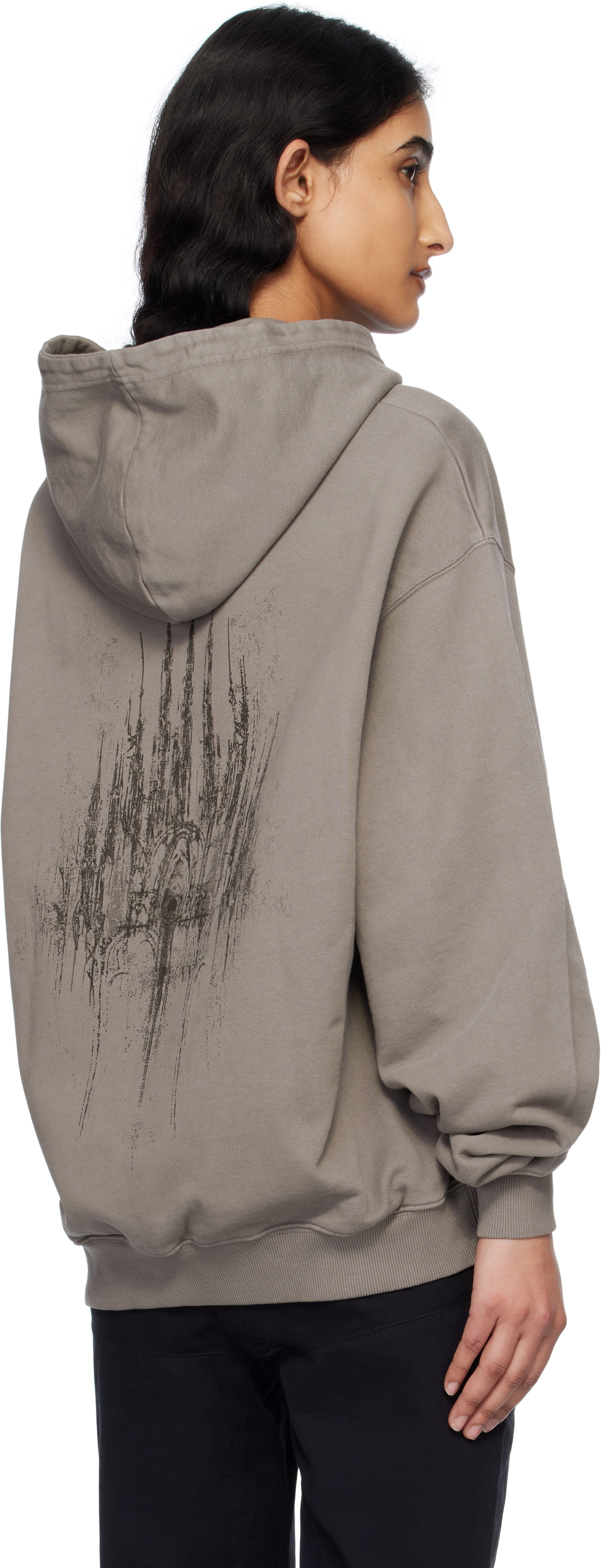 Liza Keane Gray 'Tears of Eros' Hoodie Liza Keane