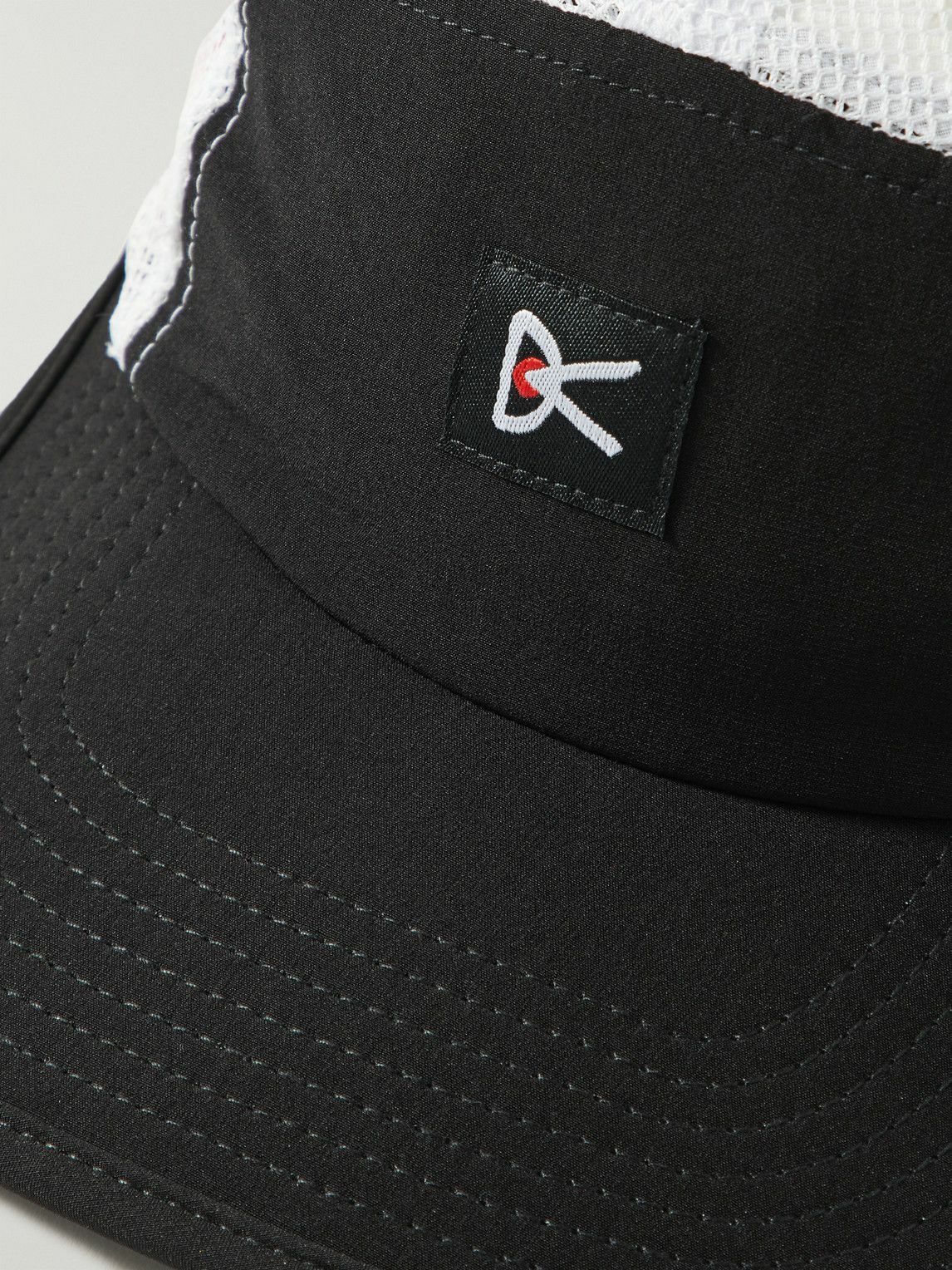 DISTRICT VISION - Trenton Logo-Appliquéd Shell and Mesh Cap District Vision