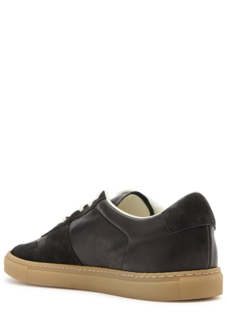 Common Projects BBall Panelled Leather Sneakers Black Common Projects