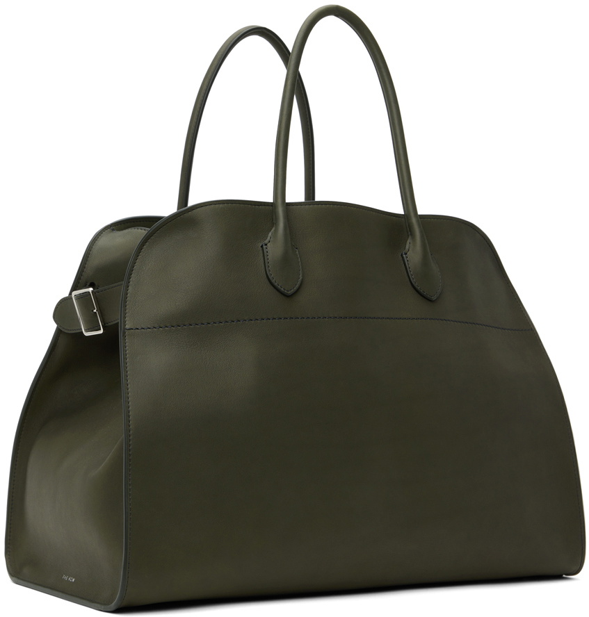The Row Khaki Soft Margaux 17 Bag The Row