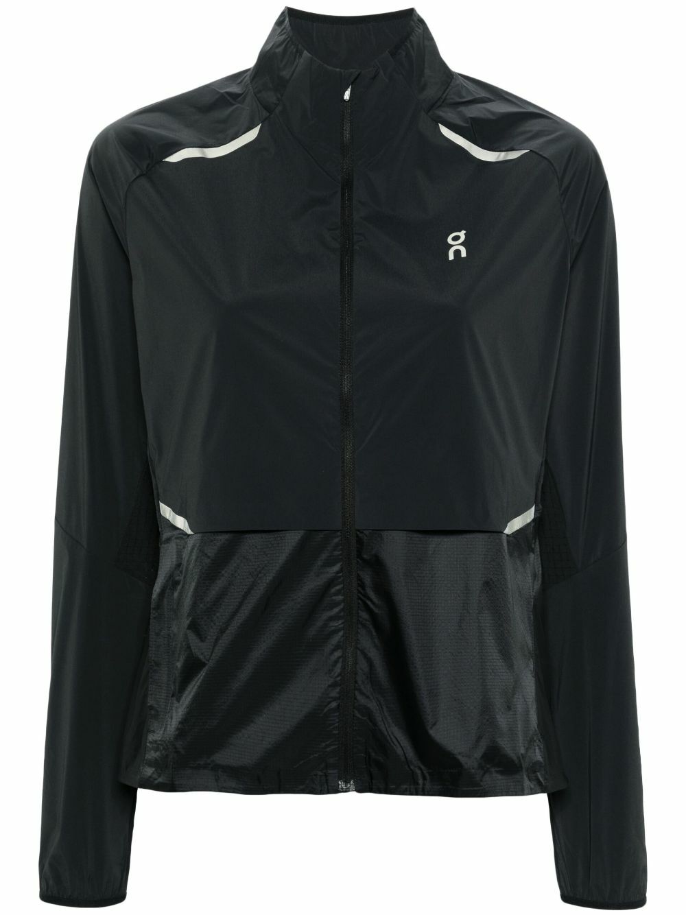 On Running Black Weather Lightweight Running Jacket On