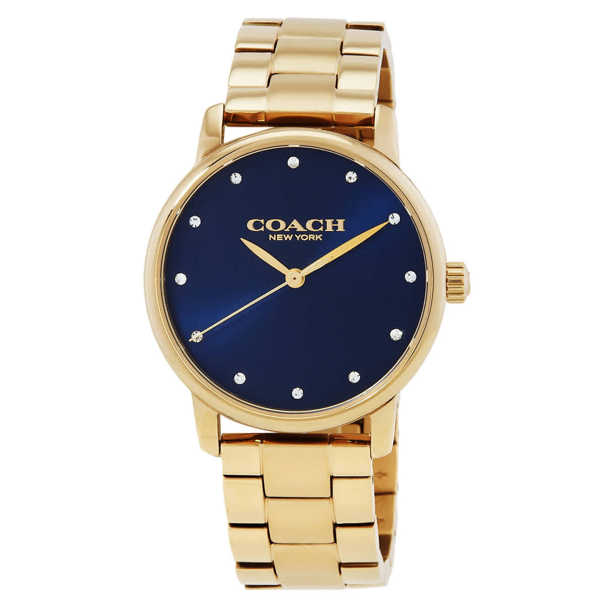 Coach Grand Blue Dial Ladies Watch 14503970 Coach