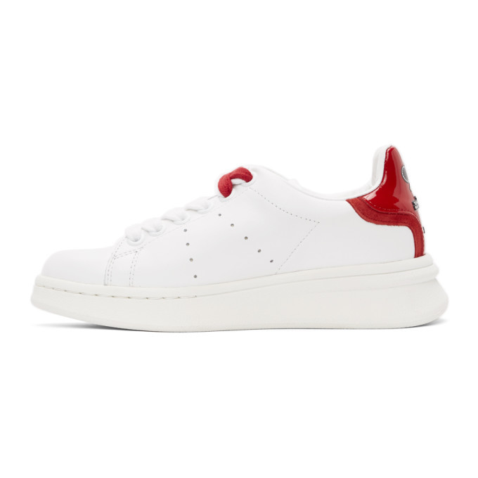 Marc Jacobs White and Red The Tennis Sneakers Marc Jacobs
