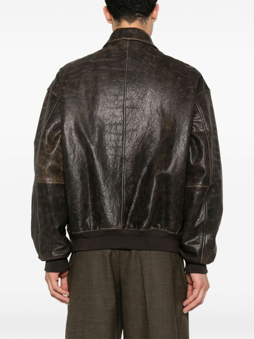 The Row Orwell Leather Jacket The Row