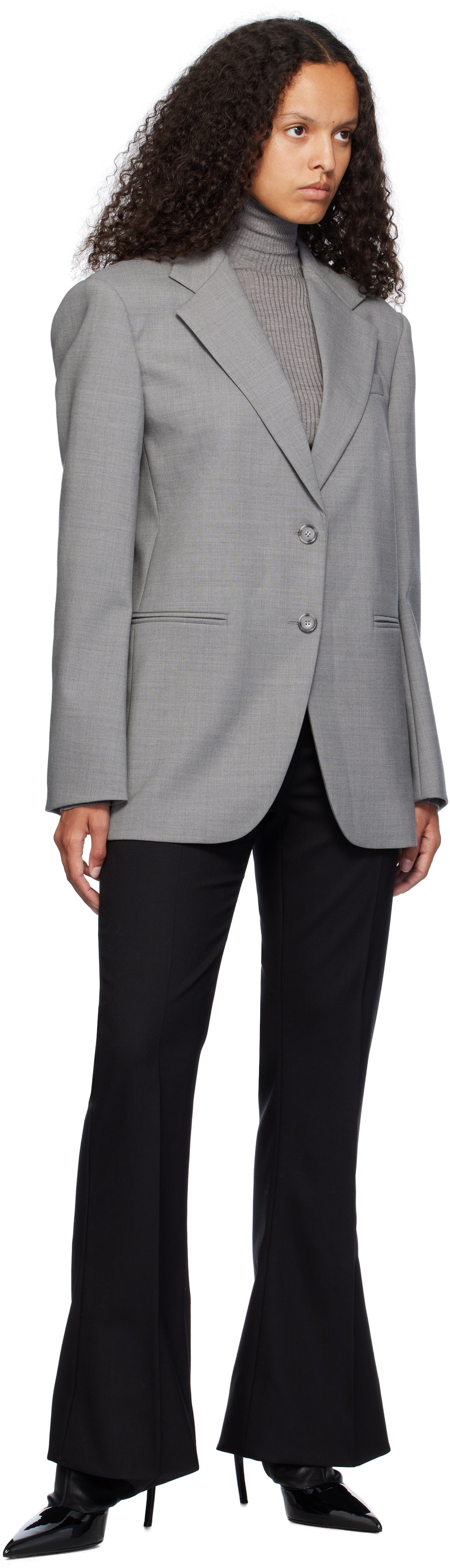 Sportmax Gray Flavia Turtleneck Sportmax