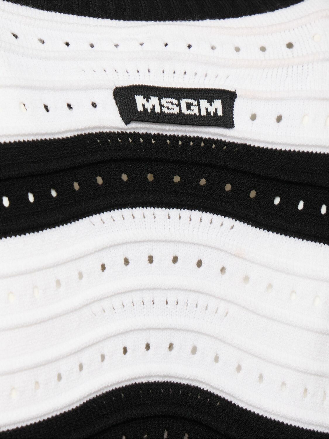 MSGM Short Sleeve Knit Top MSGM