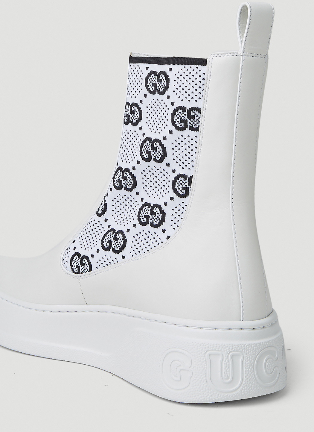 Gucci GG Jersey Chelsea Boots Gucci