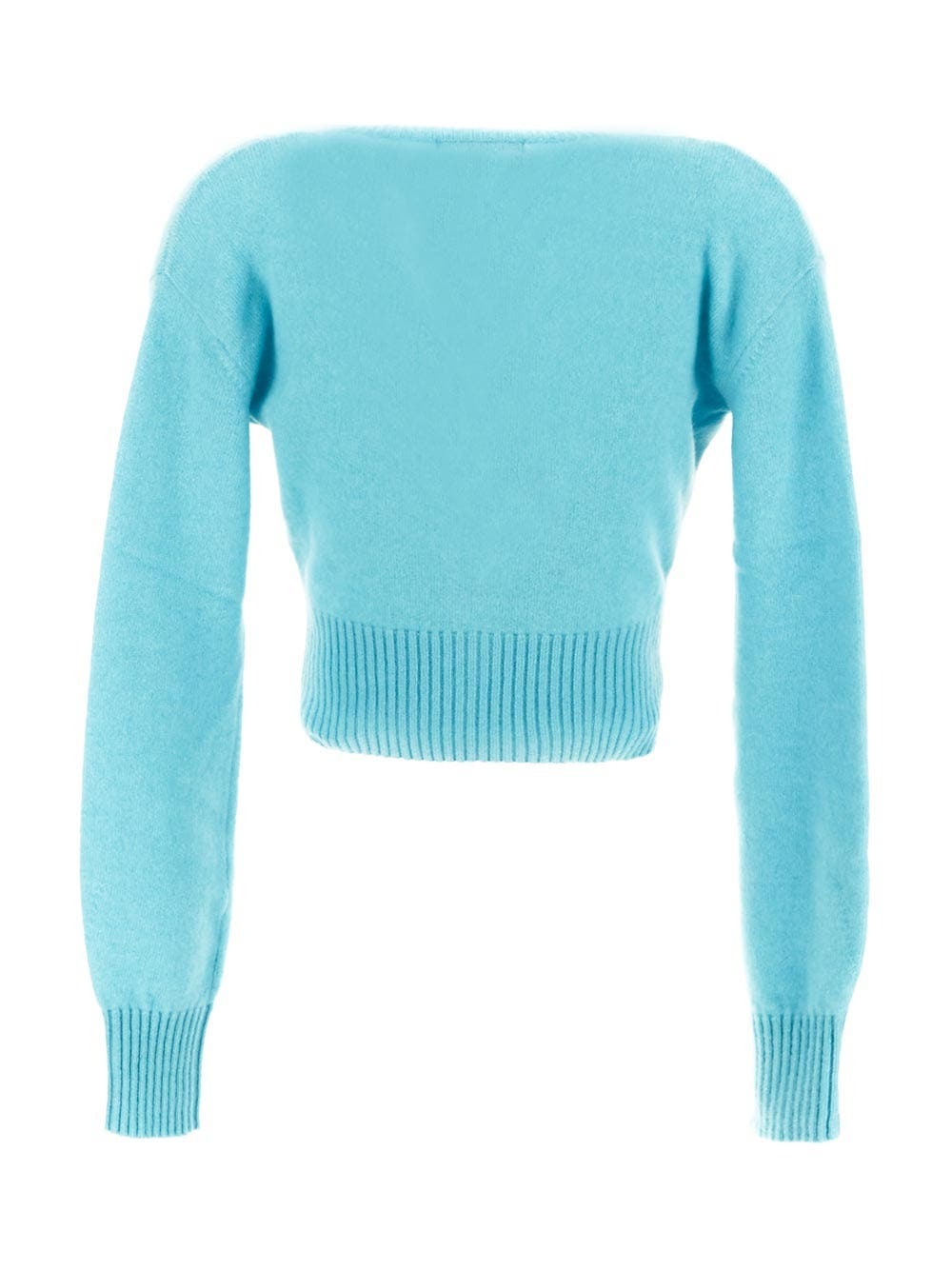 Laneus Light Blue Cashmere Cardigan Laneus