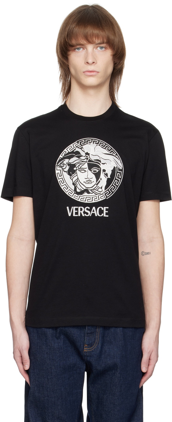 Versace Black Medusa T-Shirt Versace