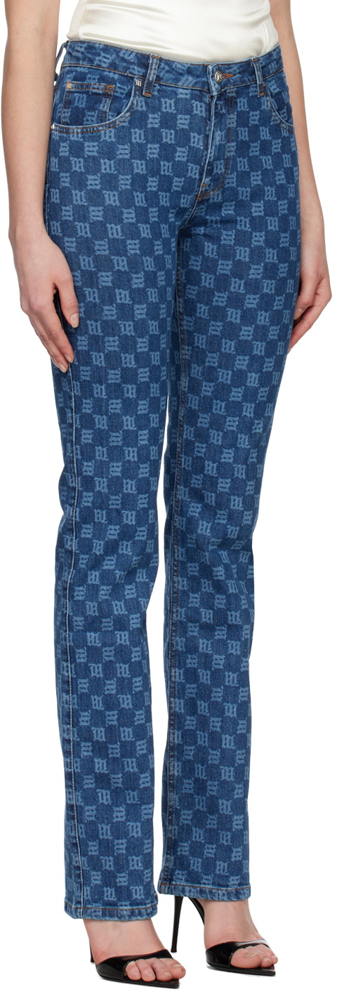 MISBHV Blue Monogram Jeans MISBHV