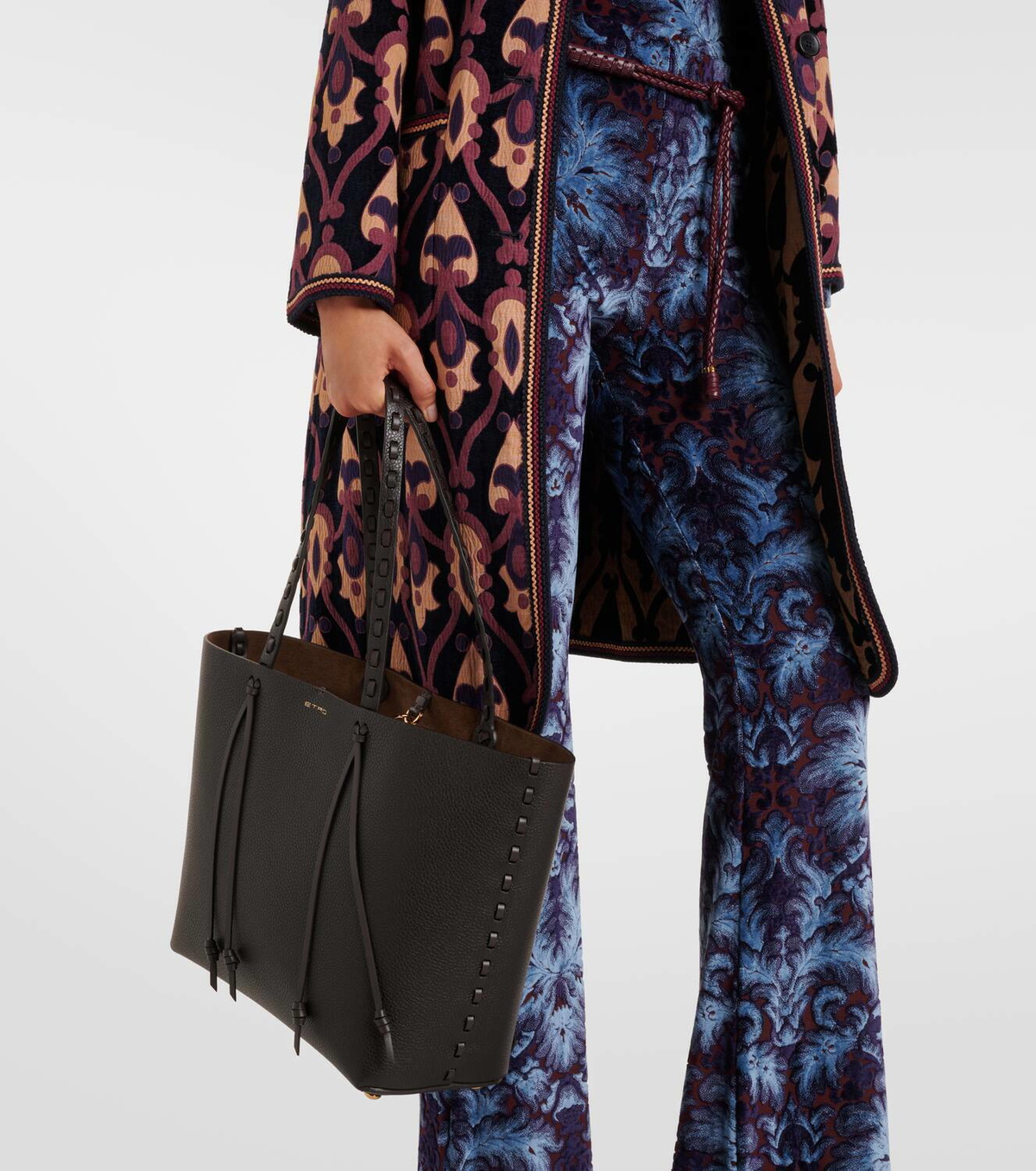 Etro Etro Essential Medium leather tote bag Etro