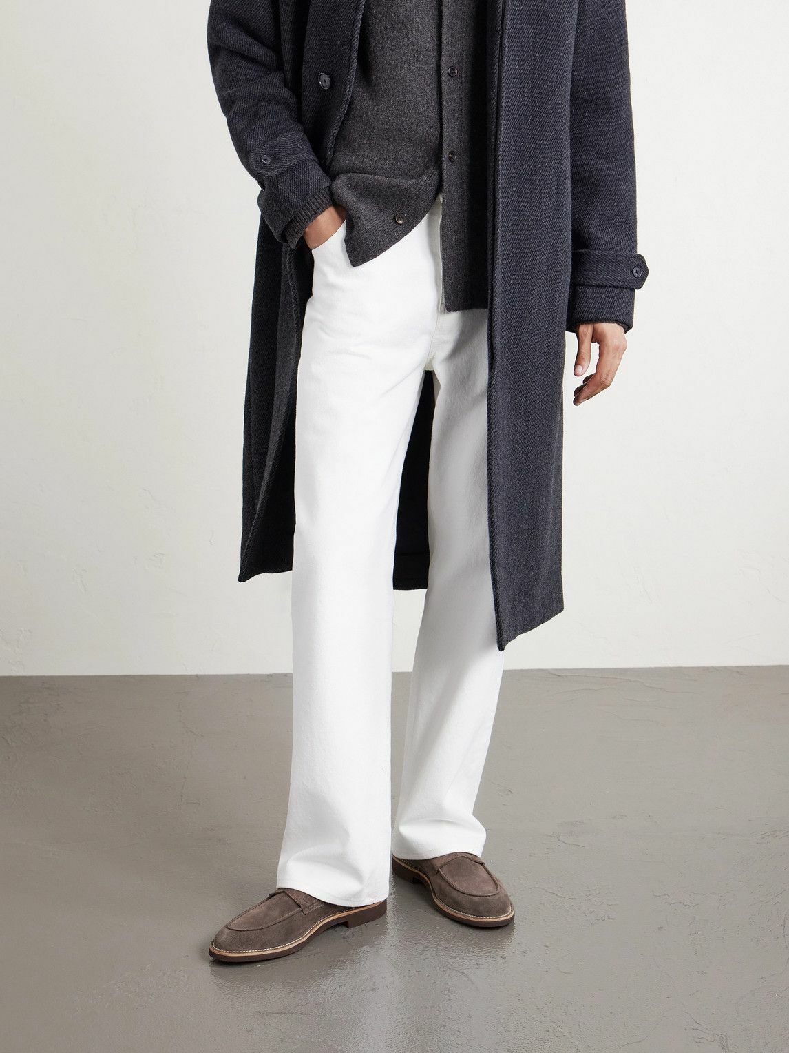 Officine Creative - Opera 001 Suede Penny Loafers - Brown Officine Creative