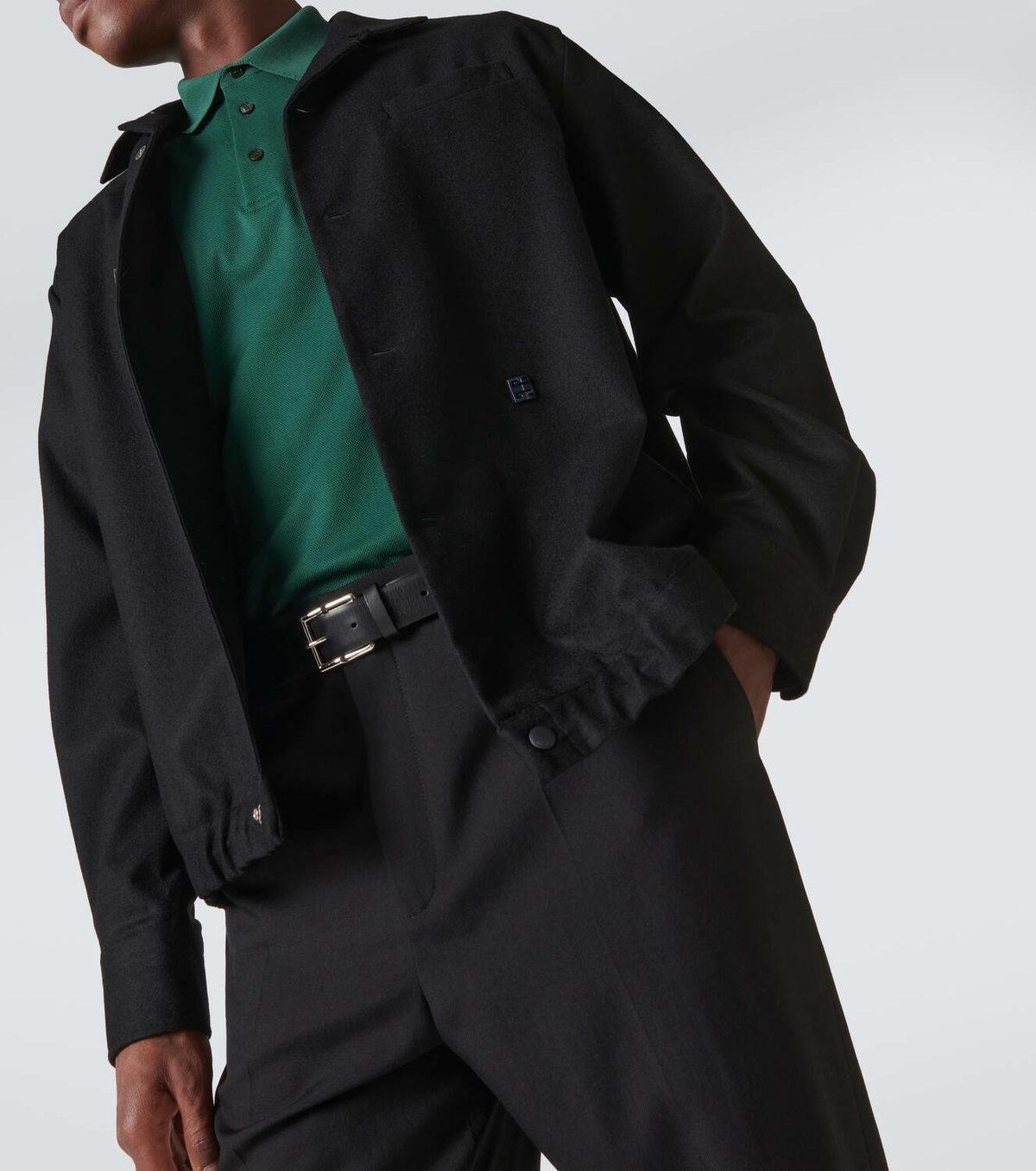 Givenchy Wool flannel overshirt Givenchy
