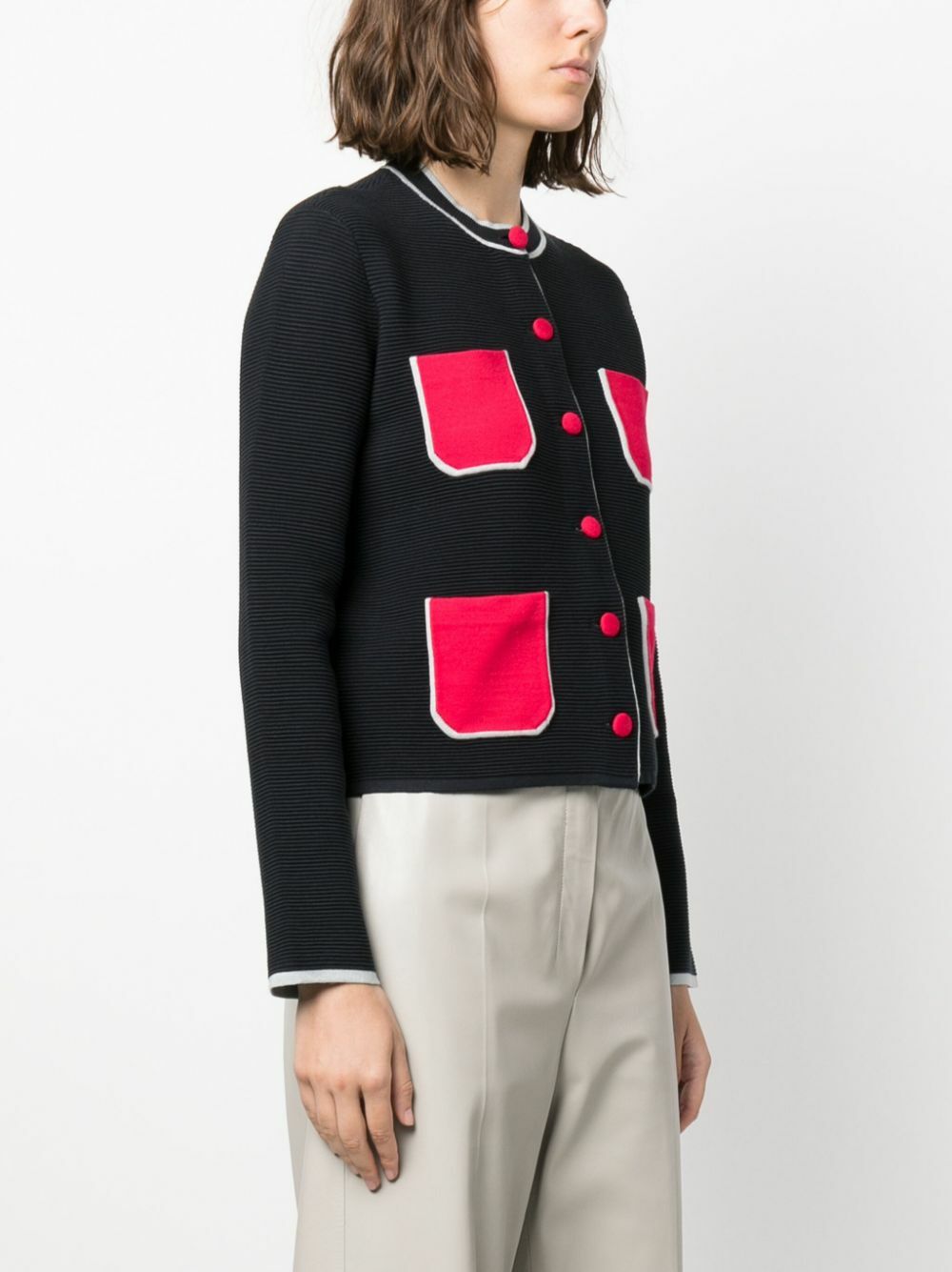 EMPORIO ARMANI - Contast-pocket Jacket Emporio Armani